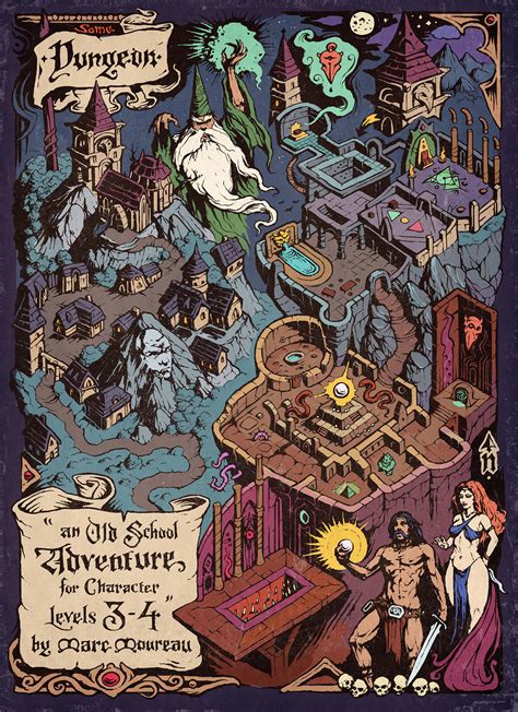 Some Dungeon By Marcmoureau On Deviantart