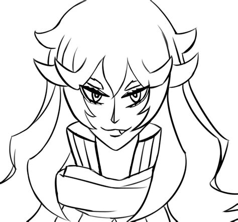 Black Clover Mereoleona Vermillion Coloring Page Download Print Or