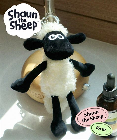 드림씨앤씨 [공식정품] 귀여움양 한도초과 숀더쉽 키링 인형 16cm 가방고리 선물 그로밋 키홀더