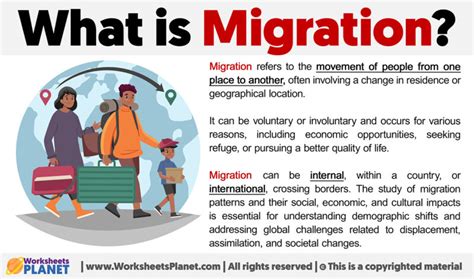What Is Migration Definition Of Migration