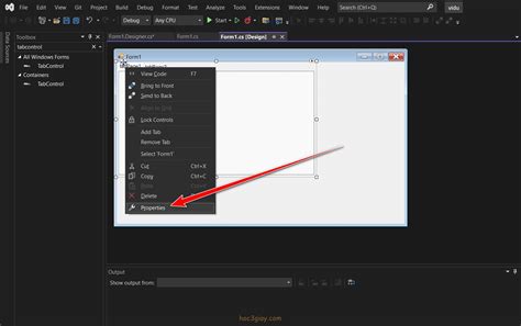 Hướng Dẫn đổi Tên Tab Trong Tabcontrol Winform Học 3 Giây