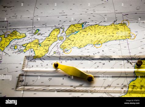 Nautical Chart Charts Hi Res Stock Photography And Images Alamy