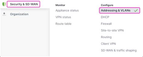 Configuring A Site To Site Vpn Tunnel With Coro Network And Cisco Meraki