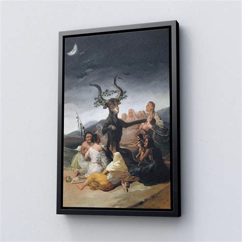 Witches Sabbath Wall Art Francisco Goya Artwork Canvas Wall Art