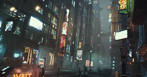 Gumroad Packs For Cyberpunk Environments