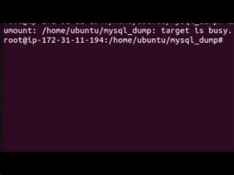 How To Solve Failed Detach Filesystem In Ubuntu 22 04 Umount Path