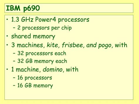 PPT Introduction To Scientific Computing On Boston Universitys IBM P Series Machines