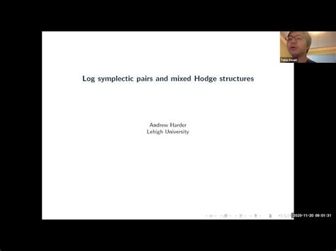 Free Video Log Symplectic Pairs And Mixed Hodge Structures From Imsa