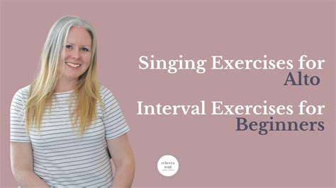 Singing Exercises Vocal Exercises Vocal Warmups Singing Techniques