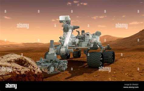Artists Concept Of Nasas Mars Science Laboratory Curiosity Rover