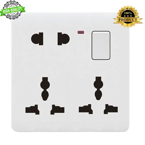 High Quality Multi Function Universal Wall Socket Pin Socket Pin Universal Socket Gang