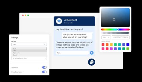 Ai Chatbot Widget Smart Virtual Assistant For Your Website