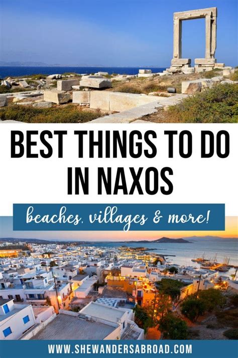 Amazing Things To Do In Naxos You Cant Miss She Wanders Abroad
