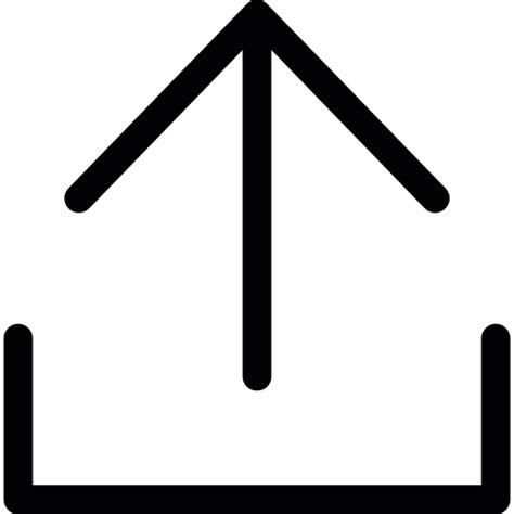multimedia option outbox uploading arrows up arrow direction icon