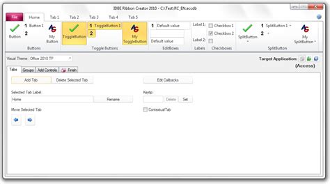 Powerpoint Excel 2010 Ribbon