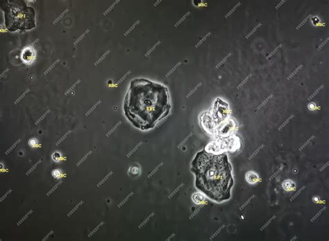 Premium Photo Microscopic Image Of Abnormal Urinalysis Urine Exam
