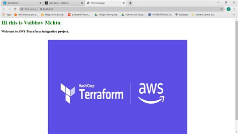 Automated Infrastructure Setup Using Aws And Terraform For Web Deployment By Vaibhav Mehta