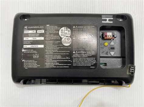 Chamberlain 045act Mc Garage Door Receiver Logic Board Yellow Learn Bu