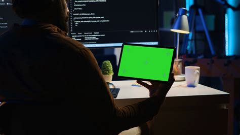 Software Developer Watching Programming Stock Footage Sbv 348849709