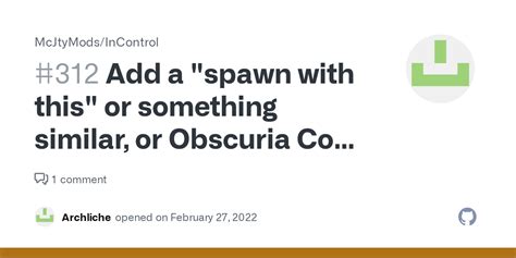 Add A Spawn With This Or Something Similar Or Obscuria Core Compatbiliy Issue