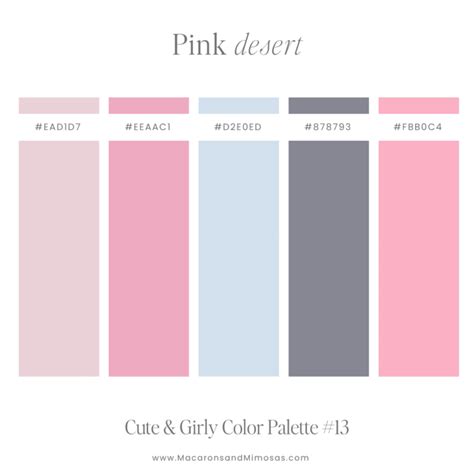 25 Cute And Girly Color Palettes For Your Website Color Codes 25 Cute And Girly Color Palettes For Your Website Color Codes