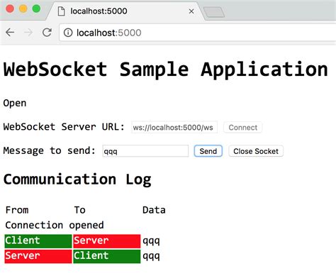 WebSocket In ASP NET Core 一 BUTTERAPPLE 博客园