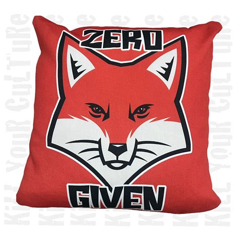 Zero Fox Given Throw Pillow Kill Your Culture™