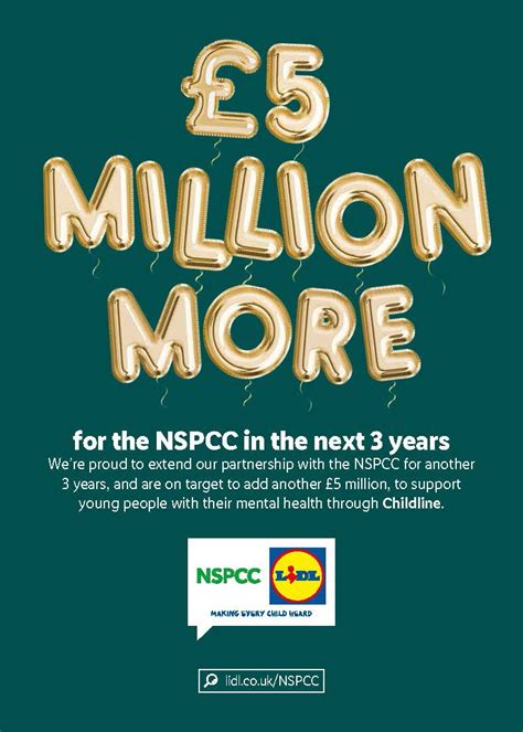 Were Delighted To Have Extended Our Partnership With The Nspcc Aiming To Raise A Further £5m