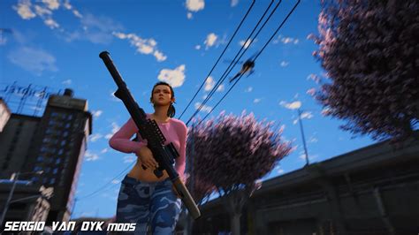 Lucia Vi Gta Vi Add On Ped Replace 20 Gta 5 Mod