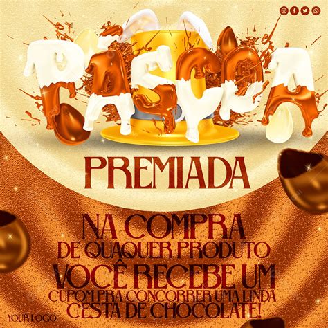 Páscoa Premiada na Compra de Qualquer Produto Você Recebe um Cupom Para