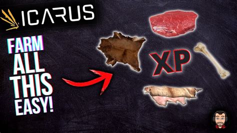 Icarus Secret Farming Spot｜ Xp Meat Bone Fur Pelt Quick Easy And Solo