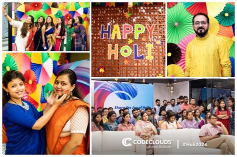 Codeclouds On Linkedin Holifun Colorfulhappyfaces Teamcodeclouds