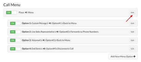How To Change The Call Menu Audio Prompt Talkroute Support