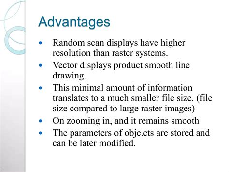 Random Scan Displays And Raster Scan Displays Pptx