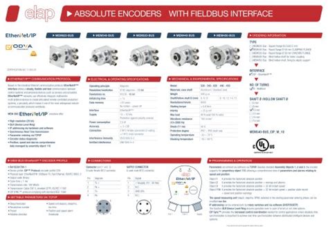 mem bus profinet encoder elap pdf catalogs technical