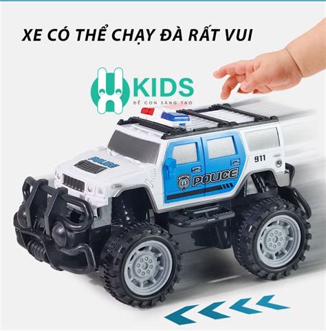 BỘ 6 Xe Cứu Hộ đường Phố Cỡ Siêu Lớn Cho Bé đồ Chơi ô Tô Xe Cảnh Sát