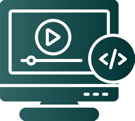 Metadata Glyph Gradient Icon 43635230 Vector Art At Vecteezy