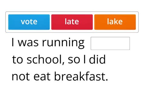 Vce Missing Word Complete The Sentence