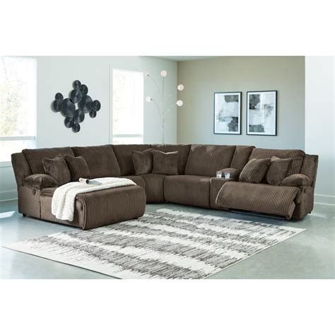 Ashley Signature Design Top Tier 92705s2 6 Piece Reclining Sectional