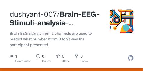 GitHub Dushyant Brain EEG Stimuli Analysis Prediction Using LSTM And CNN Brain EEG