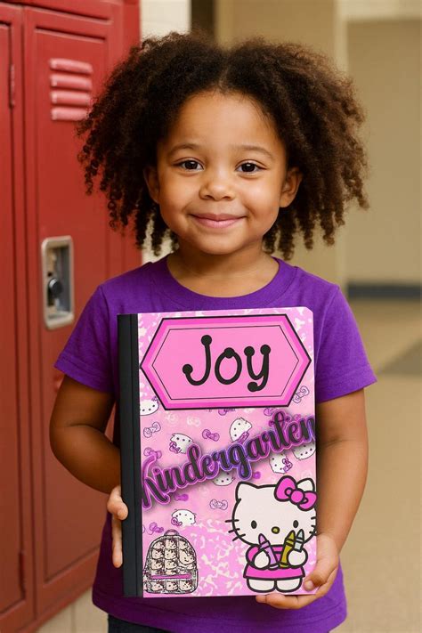 Custom Composition Notebook Personalized Notebook Back To School Notebook Custom School