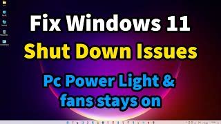 How To Fix Windows Does Not Shut Down Properly Pc Po Doovi