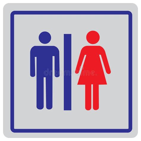 Male Female Toilet Logo