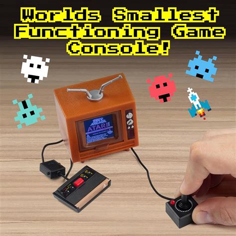 Tiny Arcade Atari 2600 Playable Mini Retro Game Free Shipping