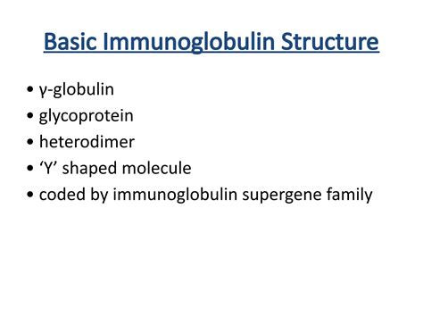 Immunoglobulins And Immunoglobulin In Immunologypptx