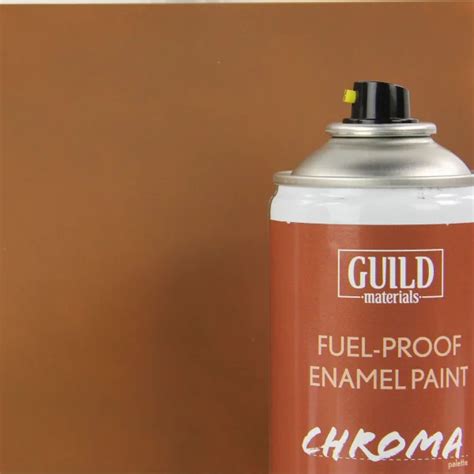 Guild Materials Fuel Proof Matt Enamel Dark Earth 400ml