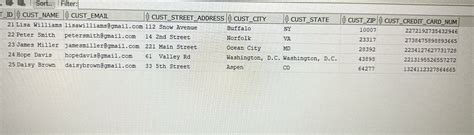 [solved] attached table sort filter t id cust name cust email