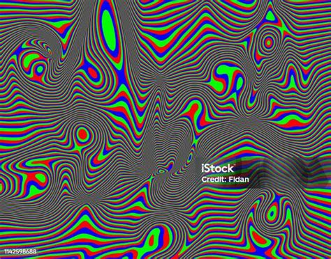 Tv Déformée Fond Abstrait Rvb Conception De Leffet Glitch Distorsion