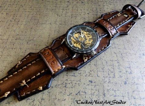 Pin By Tuttlez On Rosie Leather Watch Cuff Watches For Men