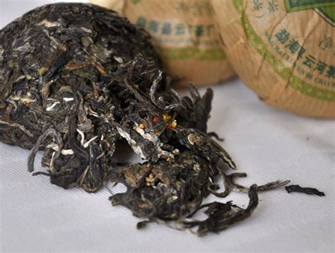 2012 Green Raw Puerh Tuo Tea From Yunhe Tea Factory